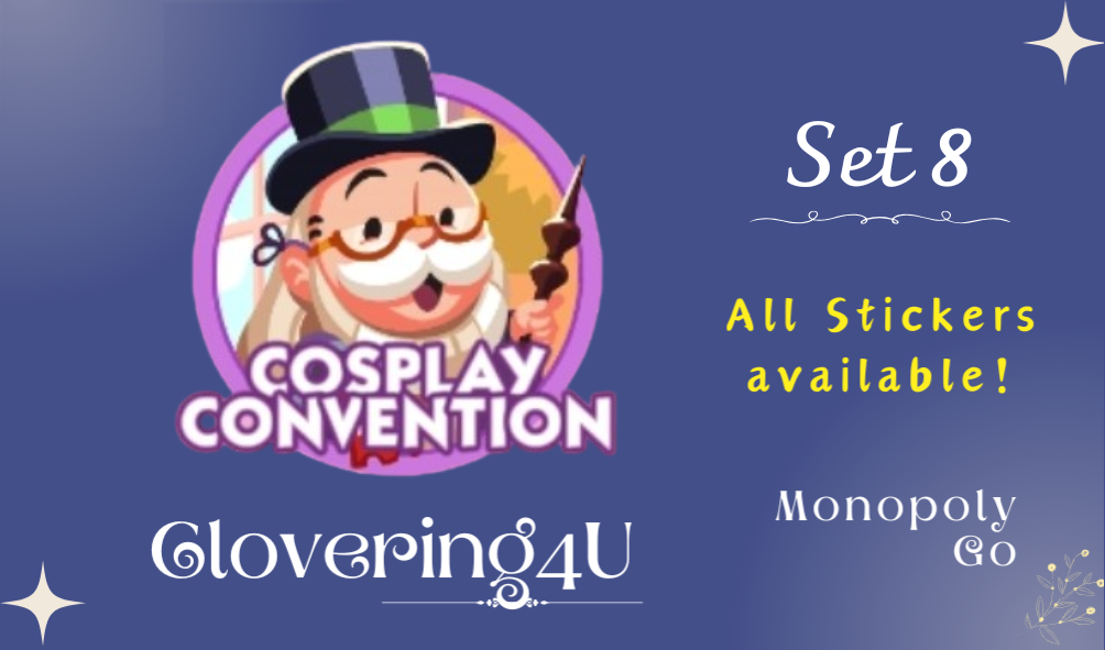 Set 1 - 10 | MONOPOLY GO STICKERS | LEGIT & TRUSTED! – Clovering4U ...